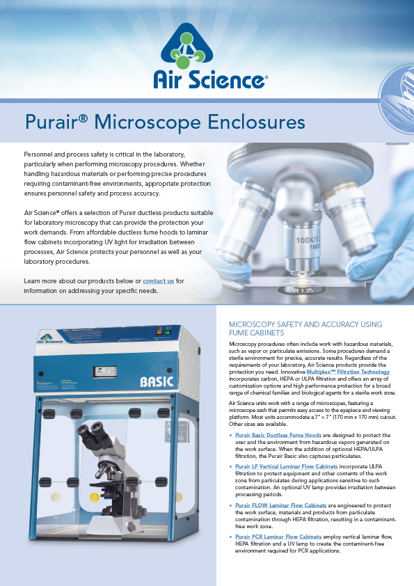 Life Science Lab Equipment | Air Science