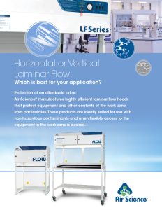 Laminar Flow Hoods | Air Science