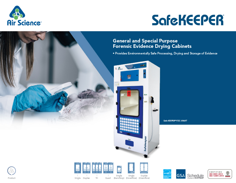Safekeeper Forensic Evidence Drying Cabinets
