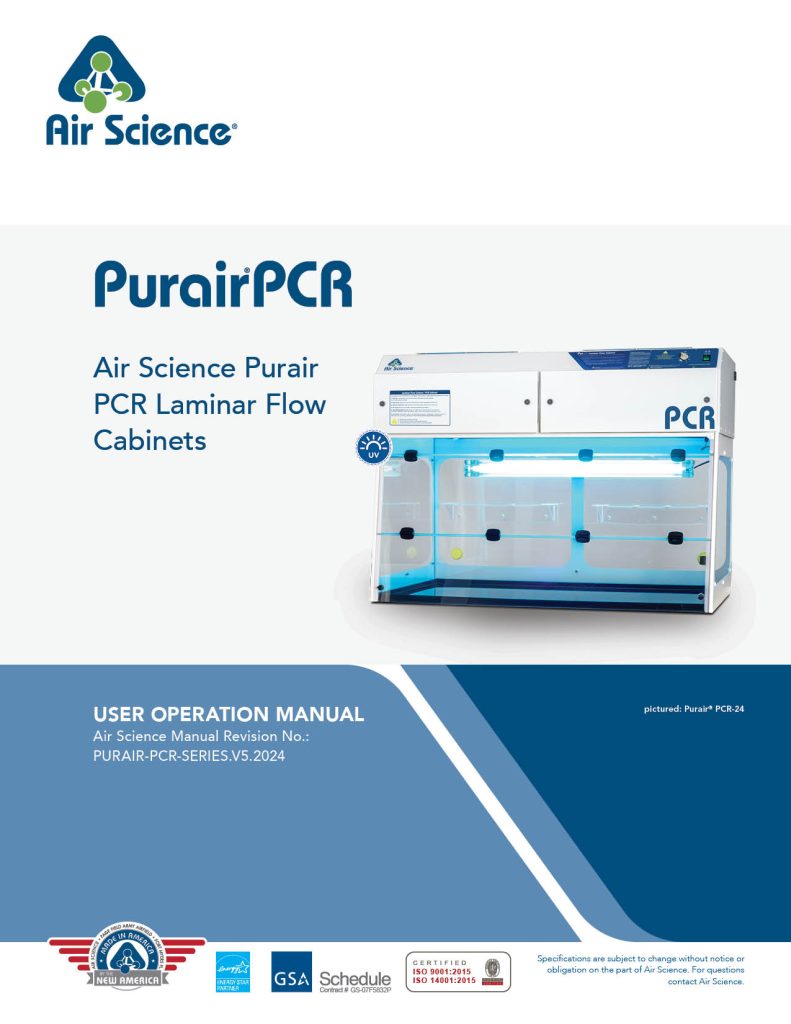 Operating Manuals | Air Science