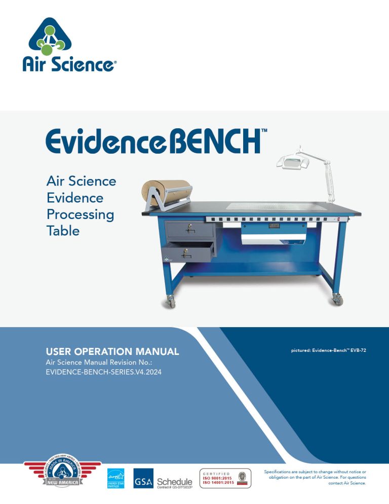 Operating Manuals | Air Science