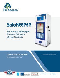 Operating Manuals | Air Science