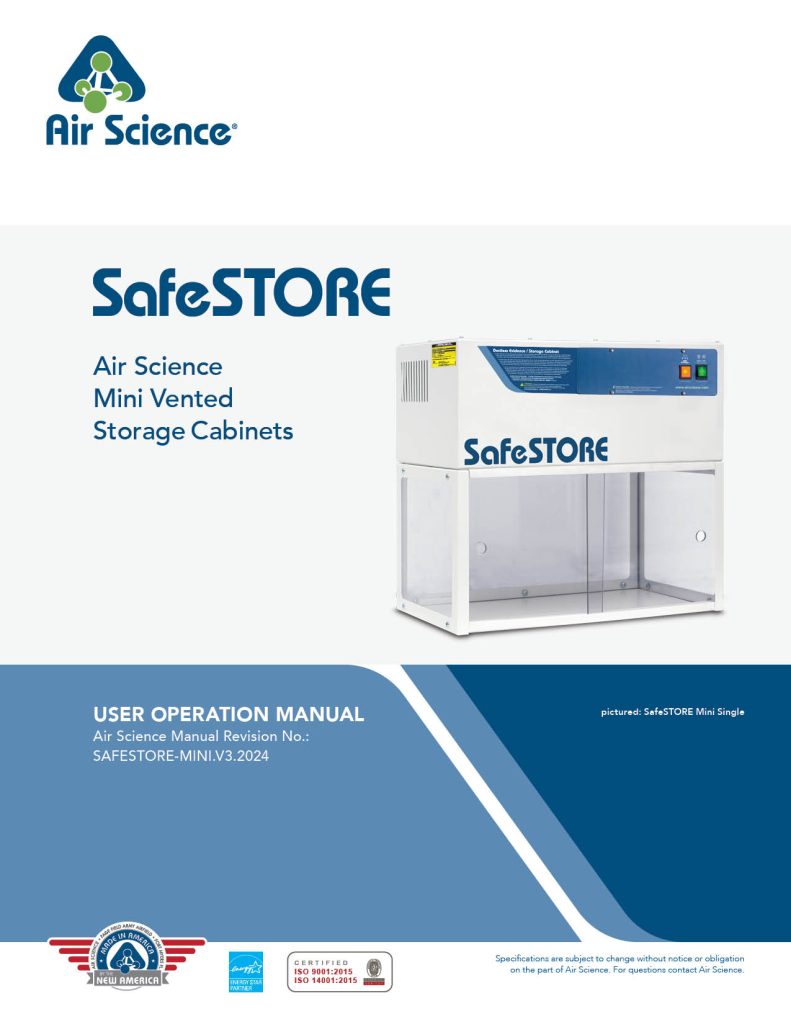 Operating Manuals | Air Science