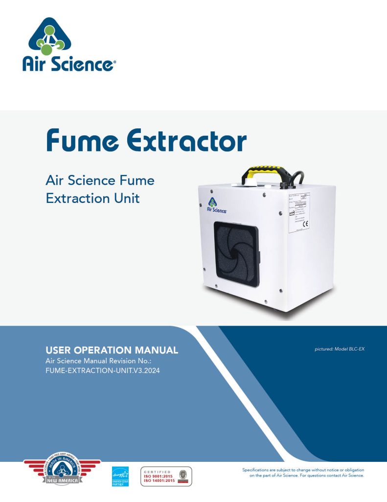 Operating Manuals | Air Science